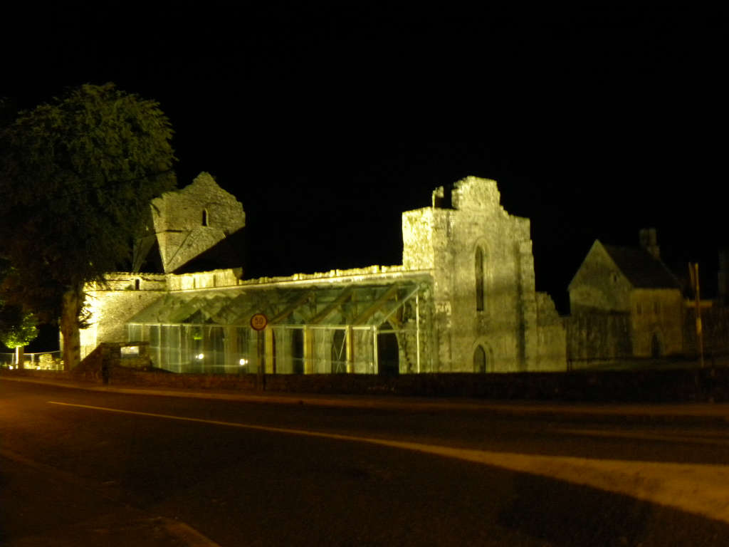 Boyle Abbey pictured at night – Boyle Today | Your News, Your Town ...