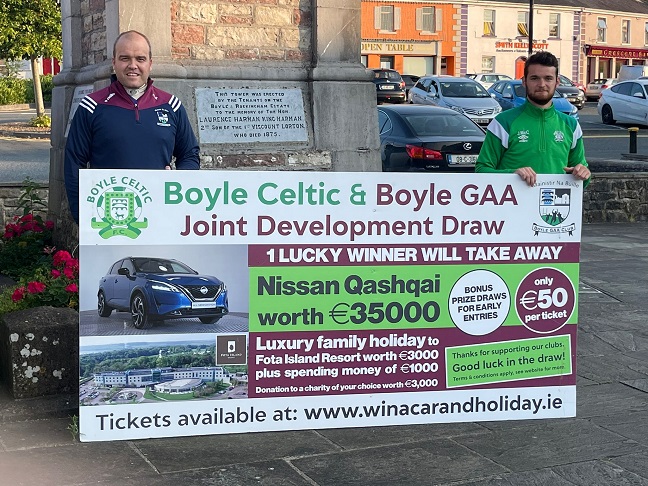 Boyle Celtic/Boyle GAA draw enters it’s final week – Boyle Today | Your ...